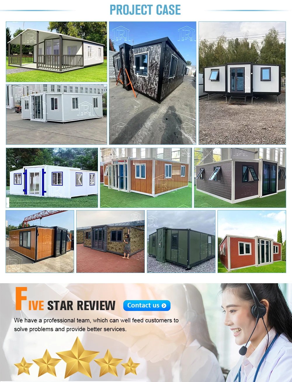 Fast Build Foldable Luxury Villa - Prefabricated Mobile House