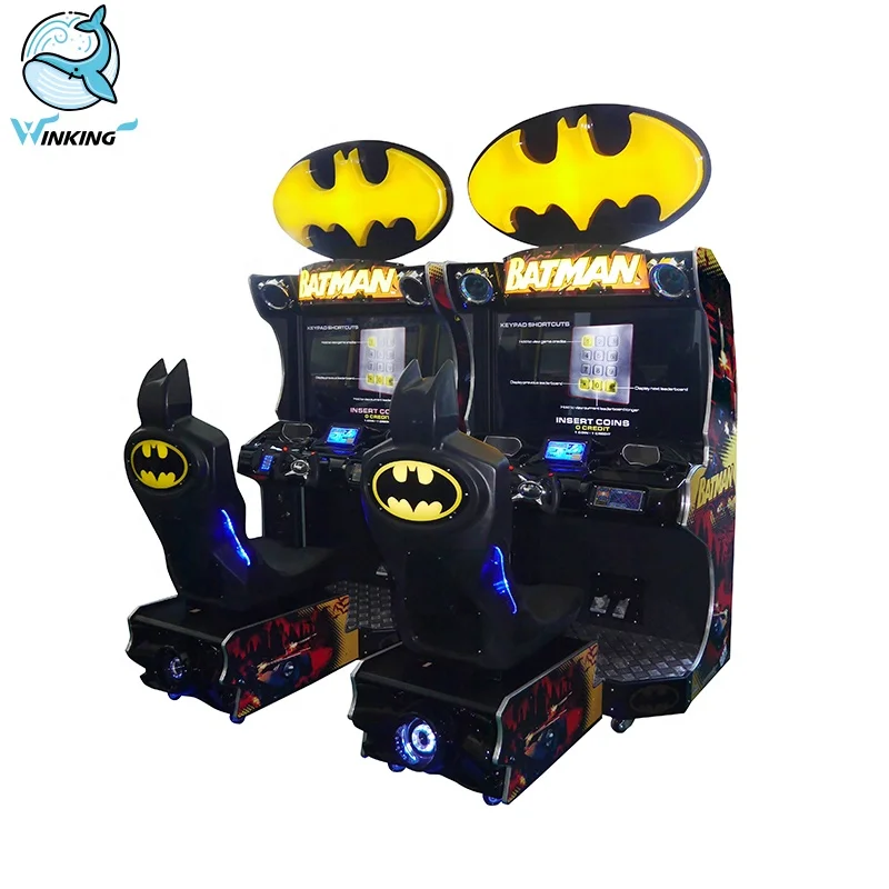 New Product Bat Man Racing Car Coin Operated Motorcycle Gp Simulator ...