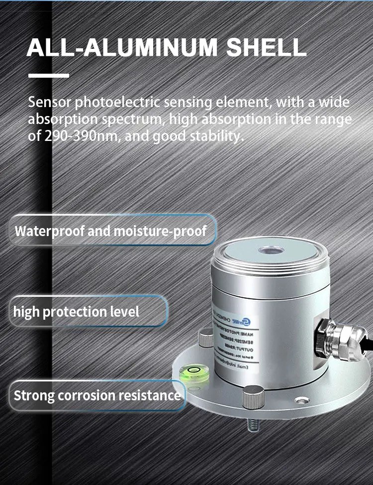 SEM228V 0-5V 4-20mA RS485 Output UV Sensor Ultraviolet Sensor UV Index ...