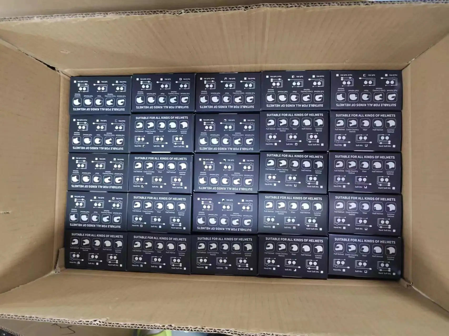 Q58 Max Dual-chip 300 Meters Intercom Headset Motorcycle Intercom ...