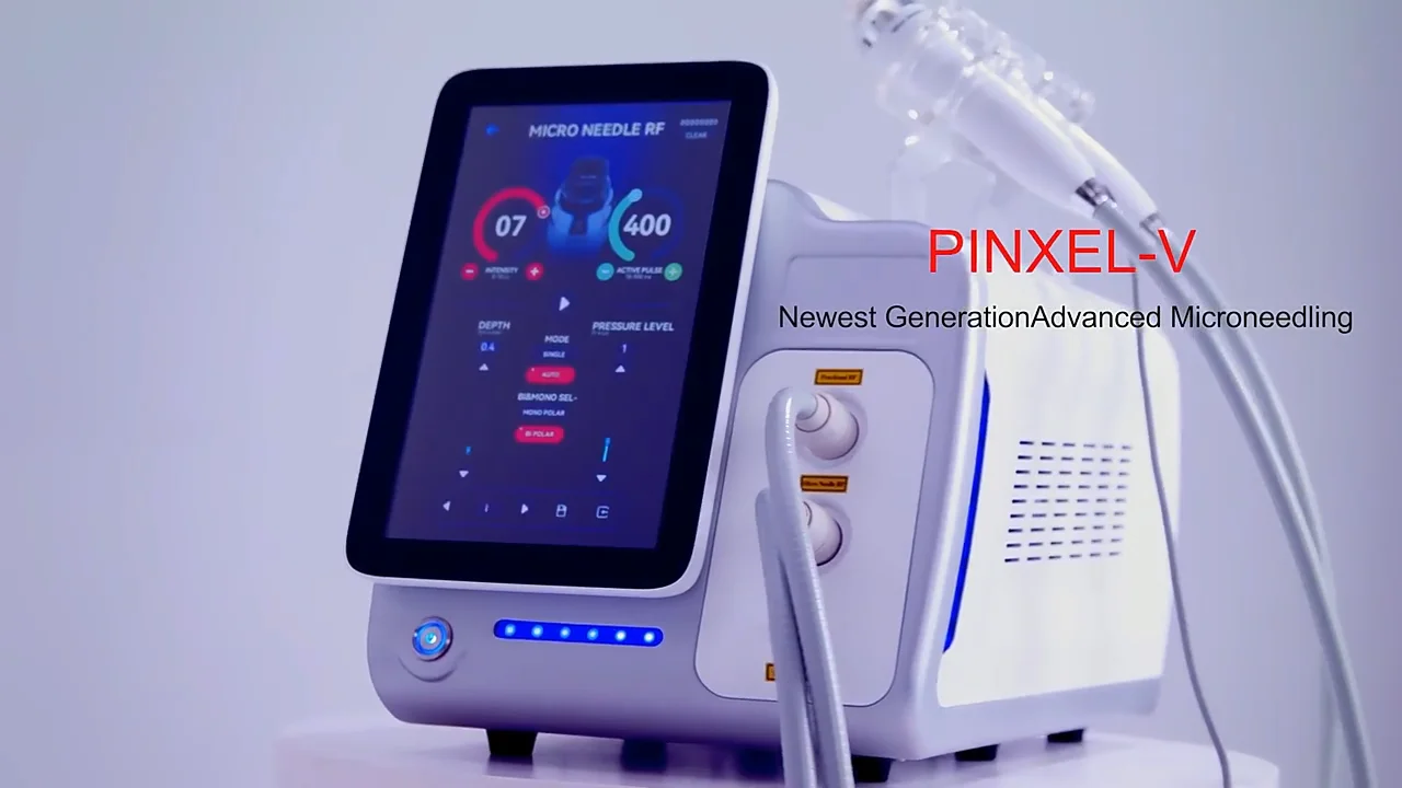 New Design Fractional Vacuum Rf Microneedle Machine / Micro Needle ...