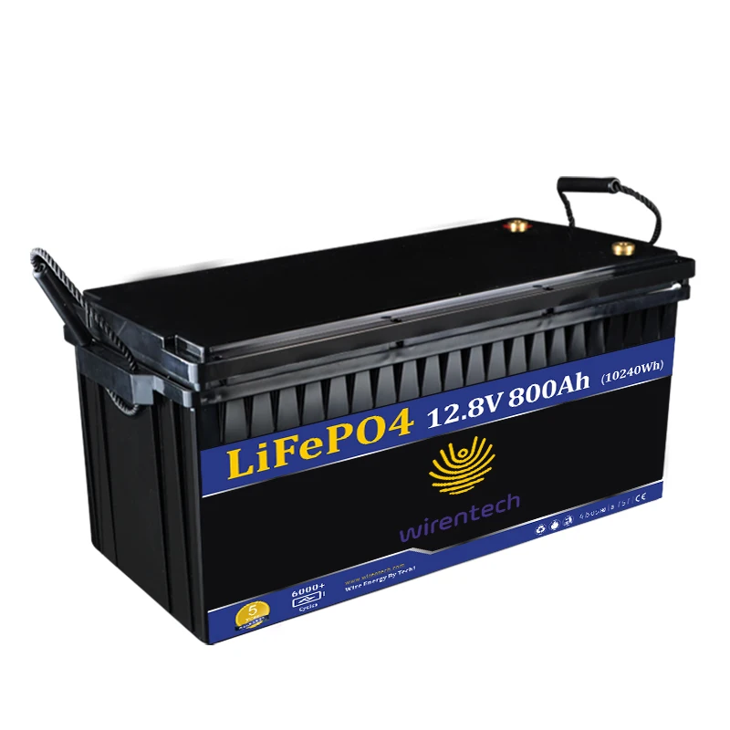 Wirentech 12v 10kw Lithium Iron Phosphate Battery 12v 800ah For Truck ...