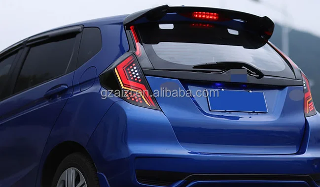 Car Styling Tail Lamp For Honda Fit Jazz Gk5 Led Indicator 2014-2019 Dynamic Signal Drl ...