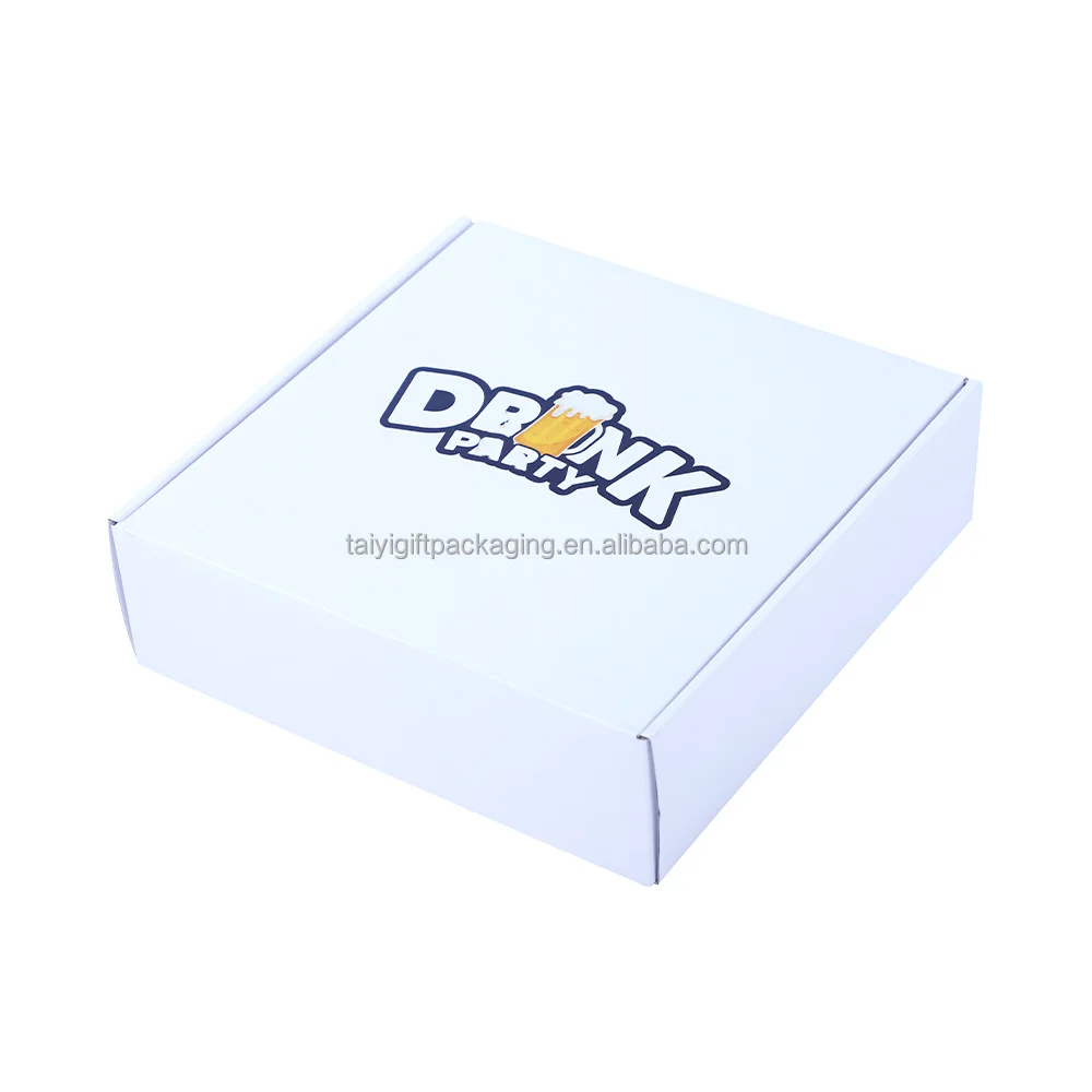 Carton Box Small Custom Packaging Drink Mailer Box For 500ml Bottle ...