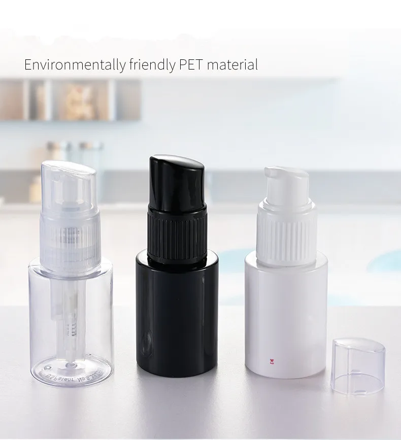 Refillable Portable Cosmetic Container - 60ml/80ml/120ml