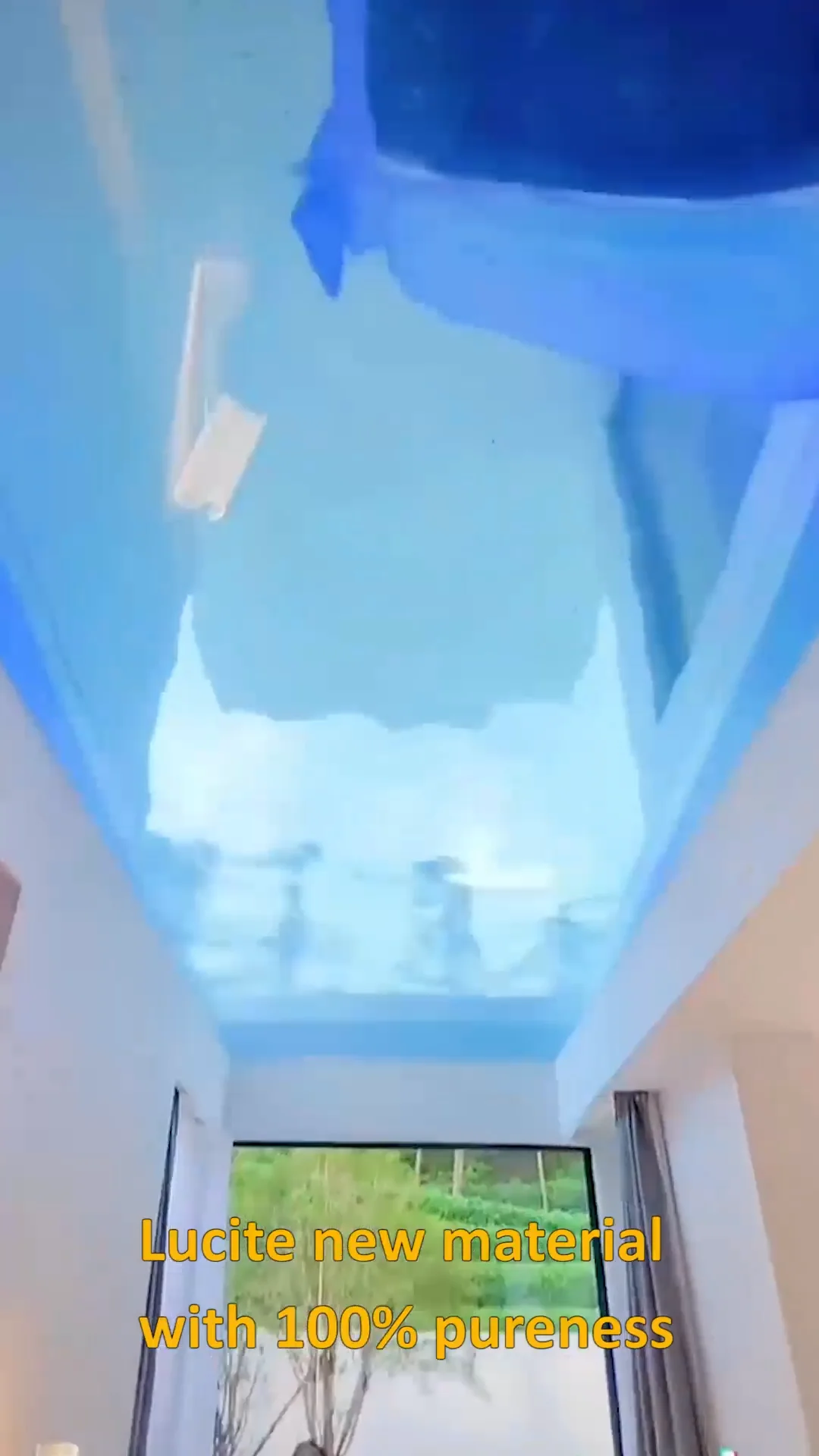 Pools Swimming Outdoor Acrylic Swimming Pool Above Ground Round Curved ...