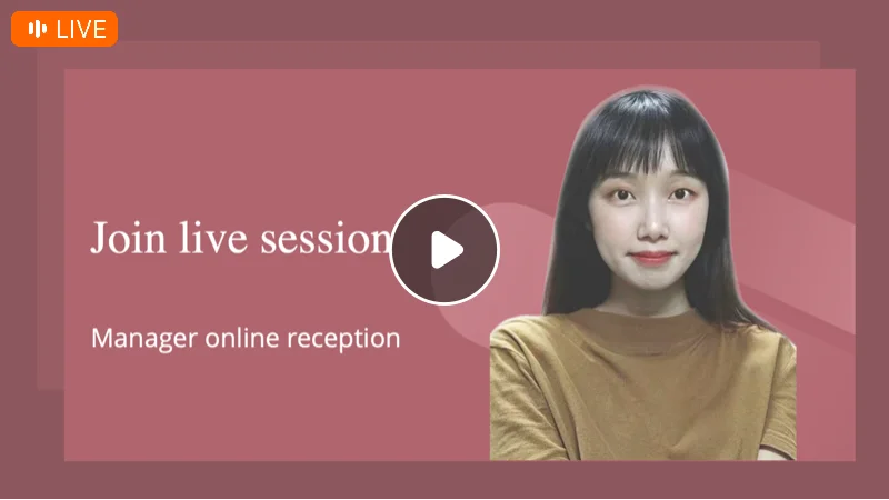 Manager online reception Product Show Stream 2023 - Alibaba.com