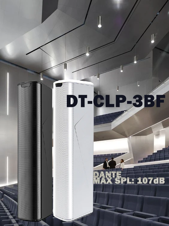 Dante 4x3" Line Array Column Speaker Professional Speaker Active Column ...