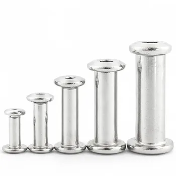 304 Stainless Steel Flat Head Ledger Nail To Lock Female Screw ...