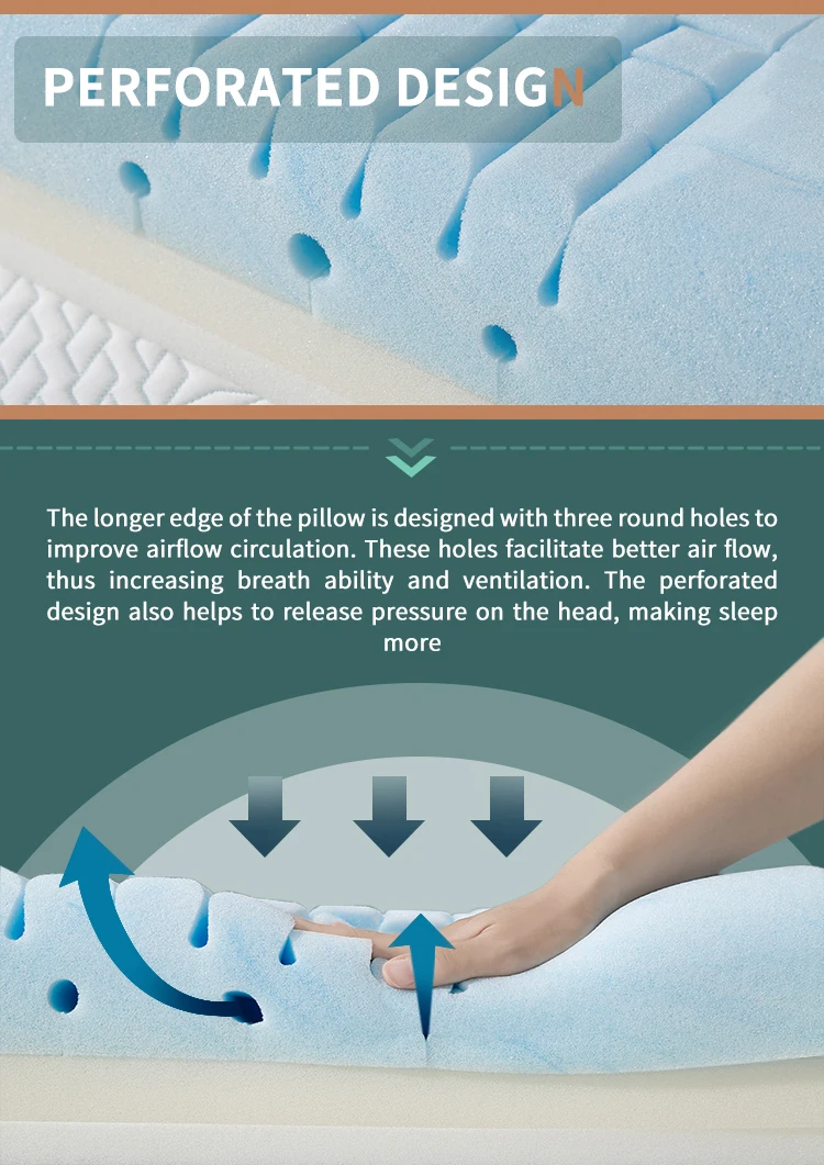 Wholesale Adjustable Height Hypnotic DIY Foam Pillow