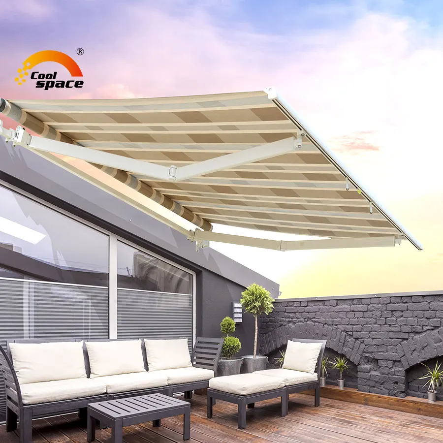 Toldos retractables outdoor para patio terraza blanco rojo verde azul ...