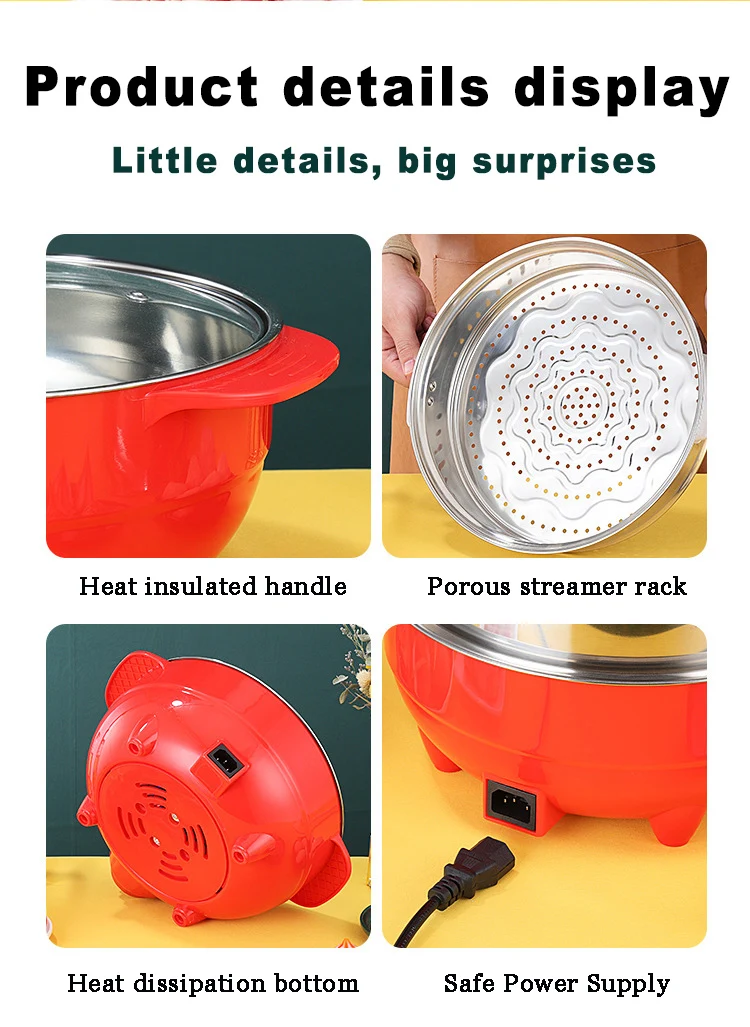 Household Multi-functional Cookware Stainless Steel Non Stick Smart ...