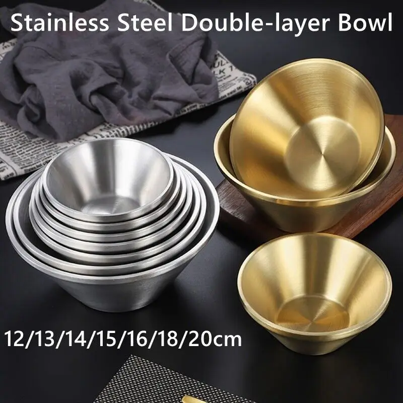 Noddle Camping Small Bol Rice Soup Bowl Set For Serving Food,Double ...