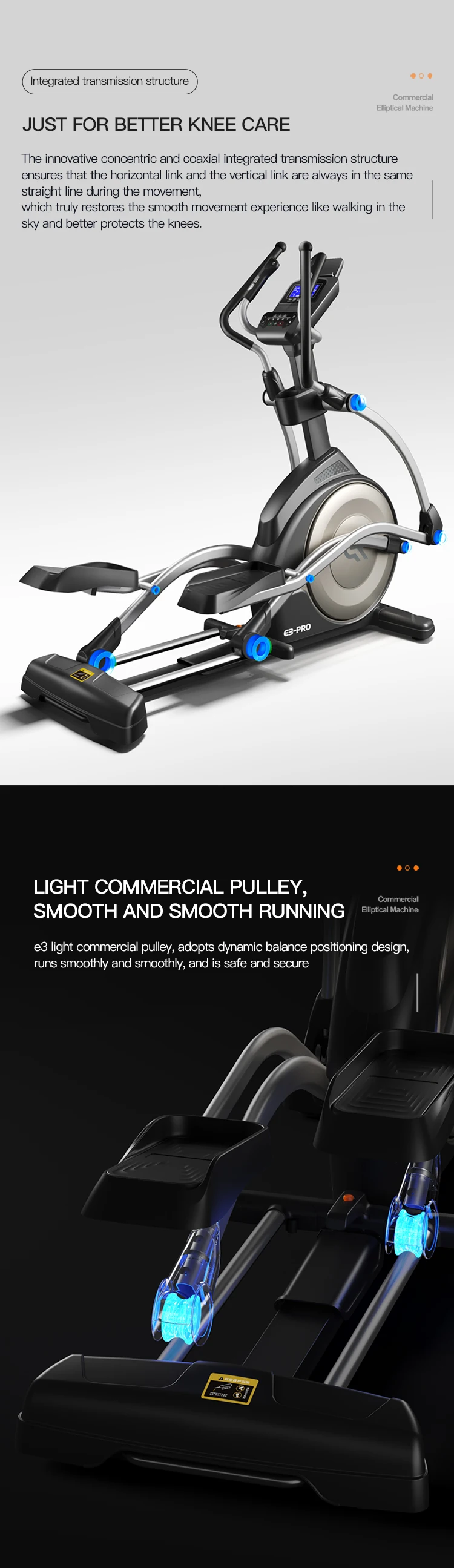 Ypoo Newest Elliptical Machine Magnetic Cross Trainer Elliptical For ...