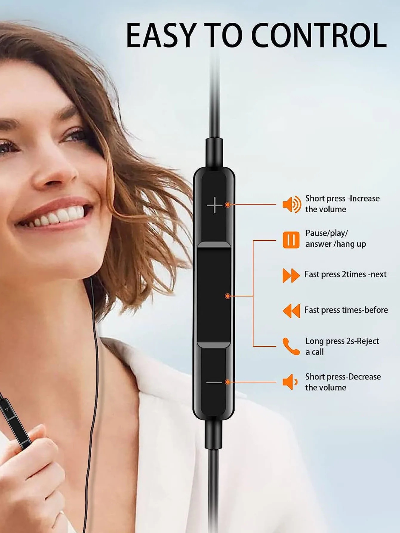 Factory Wholesale With Mic Earbud No Delay Earphones Wired Earphones ...