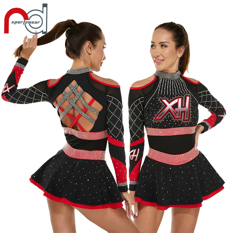 Professional Design Custom wholesale cheer Cheerleading Uniforms For ...