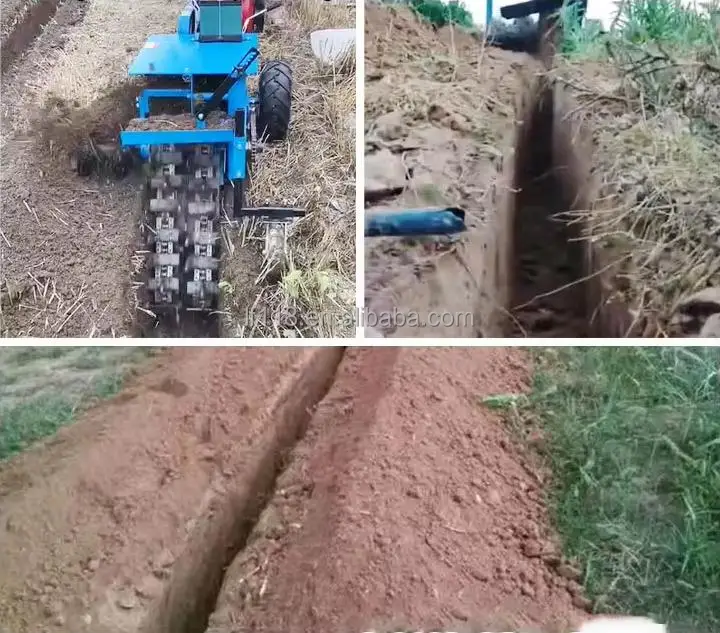 Agricultural Small Hand Held Multi Functional Chain Ditch Digger ...