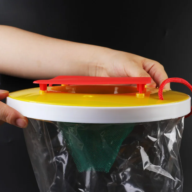 Outdoor Very Effective Hanging Fly Catcher Big Bag, Fly Catch Bag Trap ...