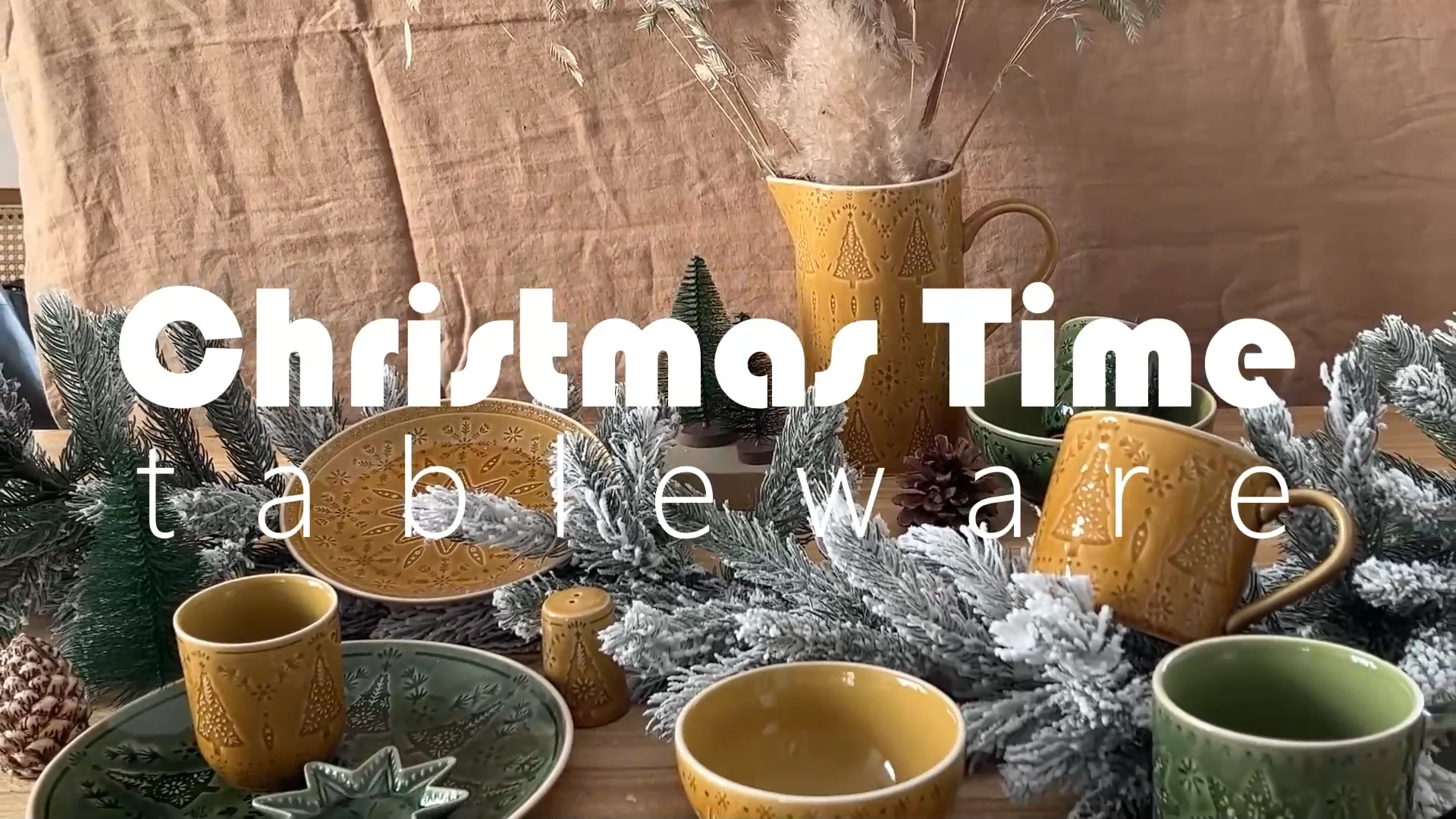 Joyye Nordic Vintage Christmas Style Ceramic Coffee Mug Cup Set Custom ...