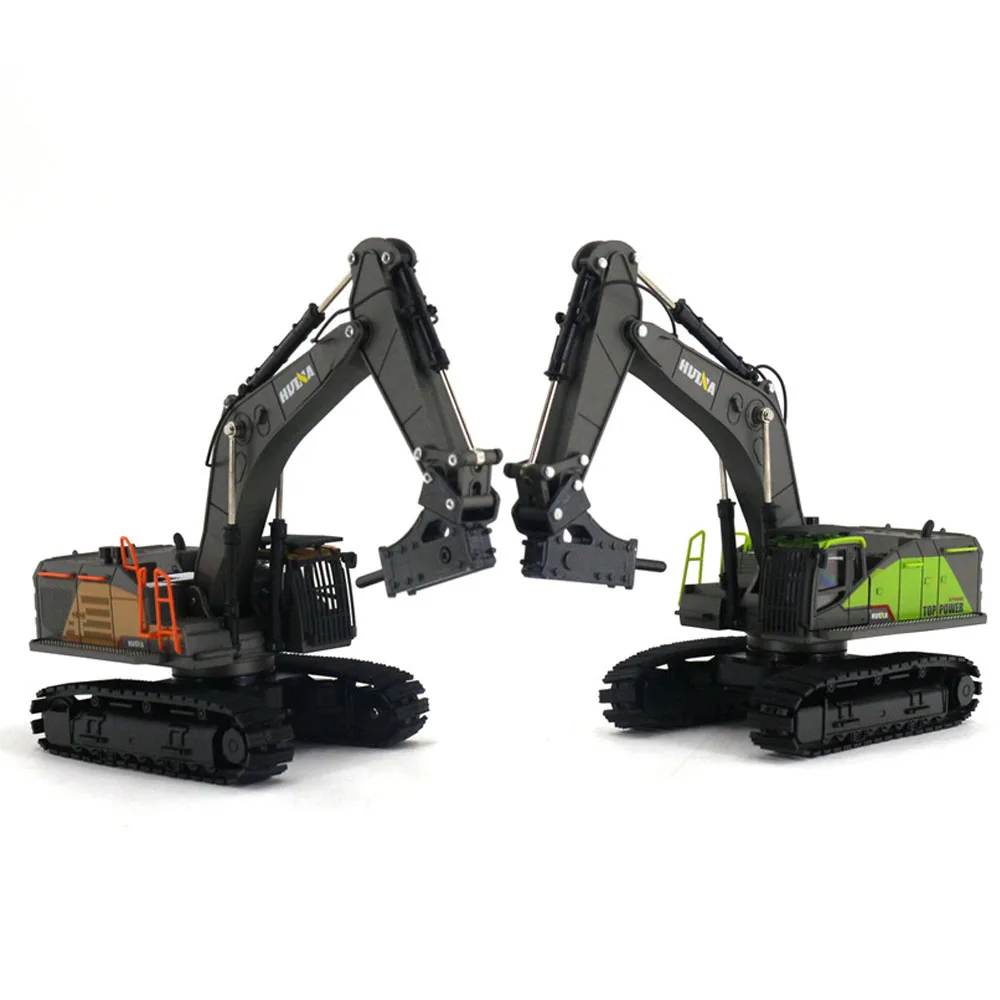 Huina 1723 1:50 Scale Alloy Crusher Model Excavator Model Engineering ...