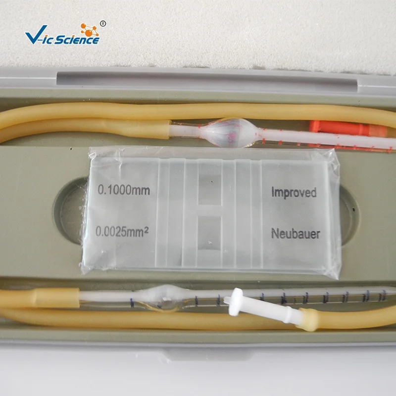 VIC SCIENCE Neubauer Counting Chamber - Precision Blood Count