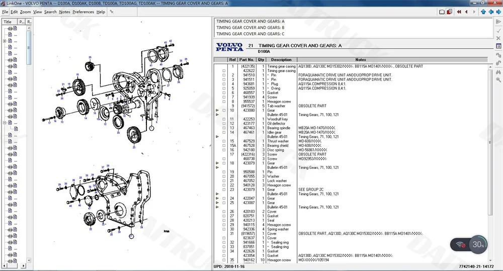 Diagnostic Tool For Volvo Penta Vodia Marine Diesel Engine Diagnostic ...