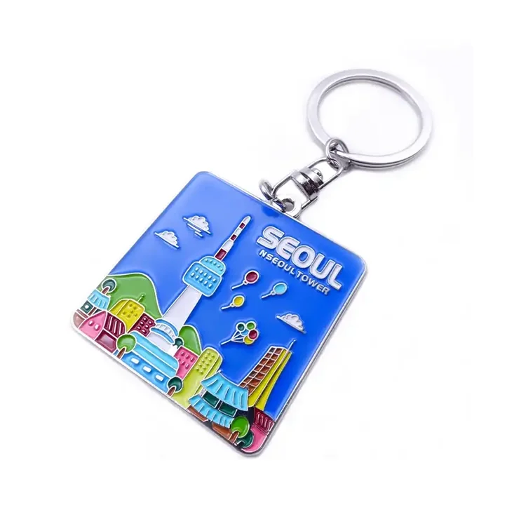 Custom Country Jamaica Letters Tourism Souvenir Keyring Metal Enamel ...