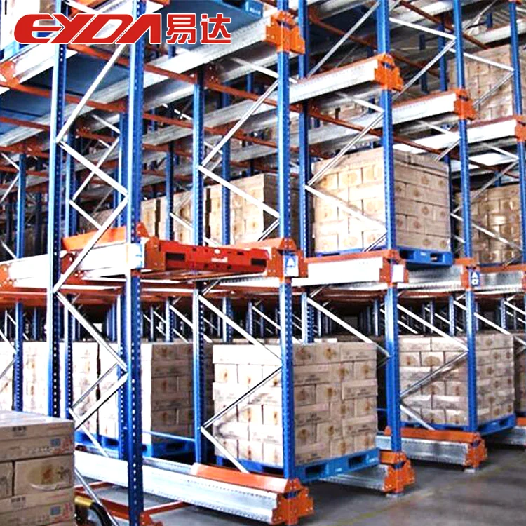 Radio Shuttle Car Racks Moving Movable Pallets Shelving Automatic ...