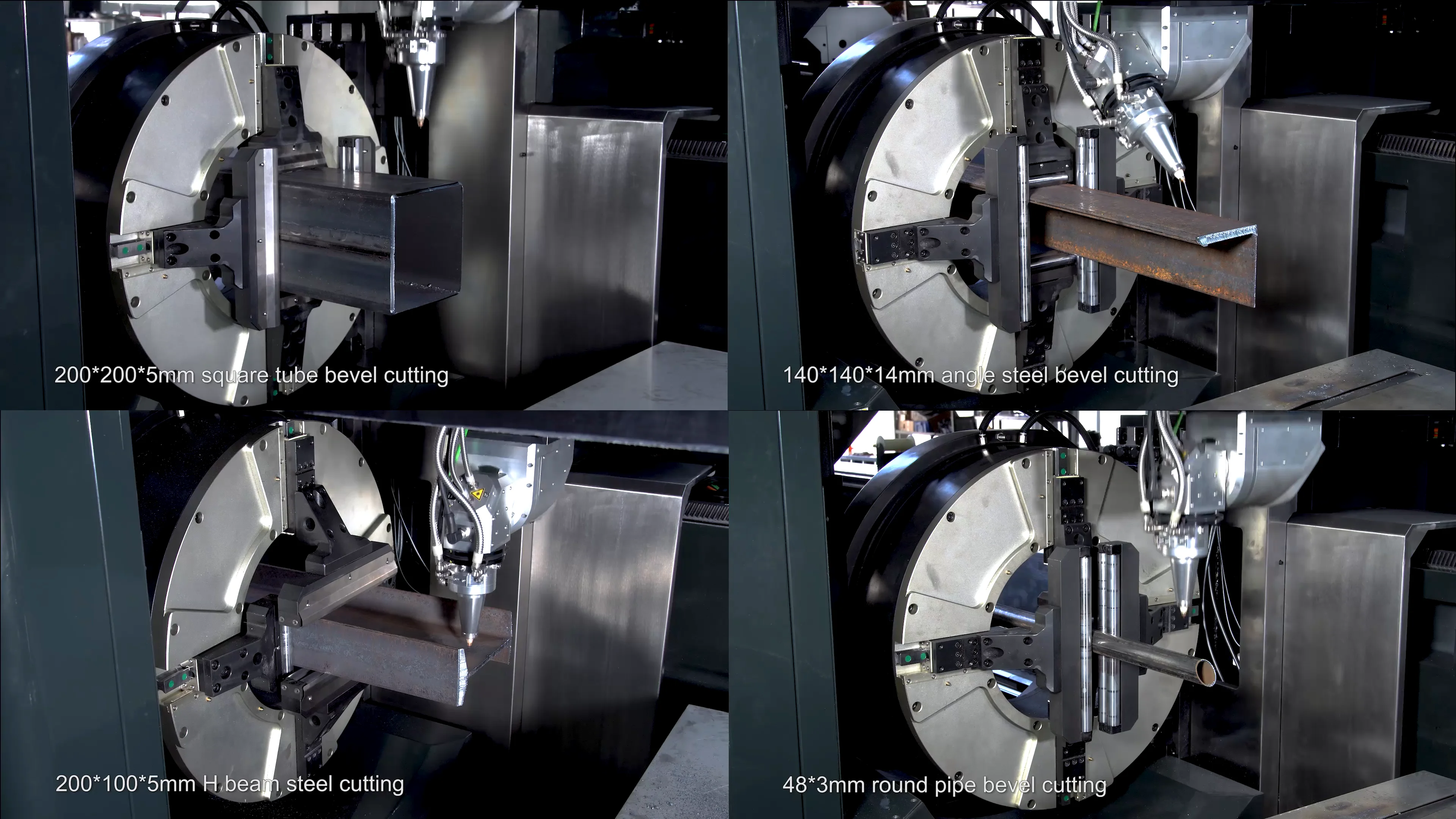 Jq Pipe Cutting And Beveling Machine 350mm Square Rectangle Aluminum ...