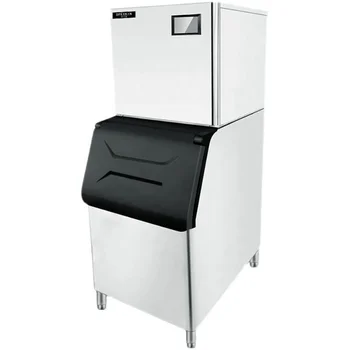 150kg 300kg 500kg Stainless Steel Commercial Ice Cube Maker Automatic ...