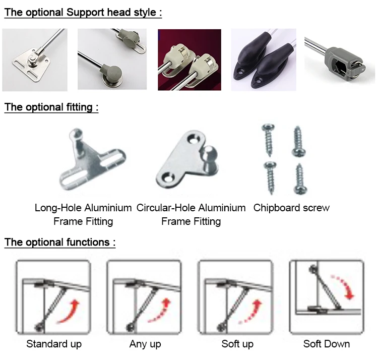 Lift Up Lid Friction Door Cupboard Closet Furniture Lid Lift Up Flap ...