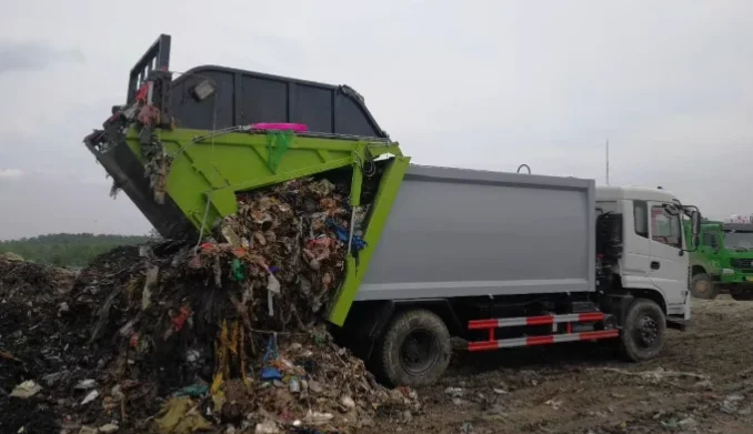 Faw 5072zys Garbage Disposal Packaging Garbage Truck China Provided ...