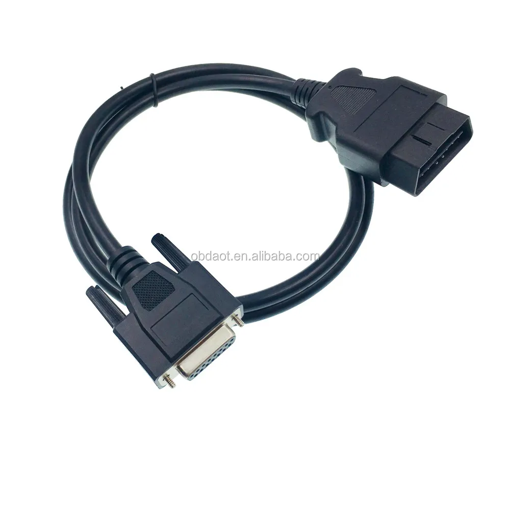 AOTAI RS232 Serial VGA DB9 Male to OBD2 M/F Adapter Cable