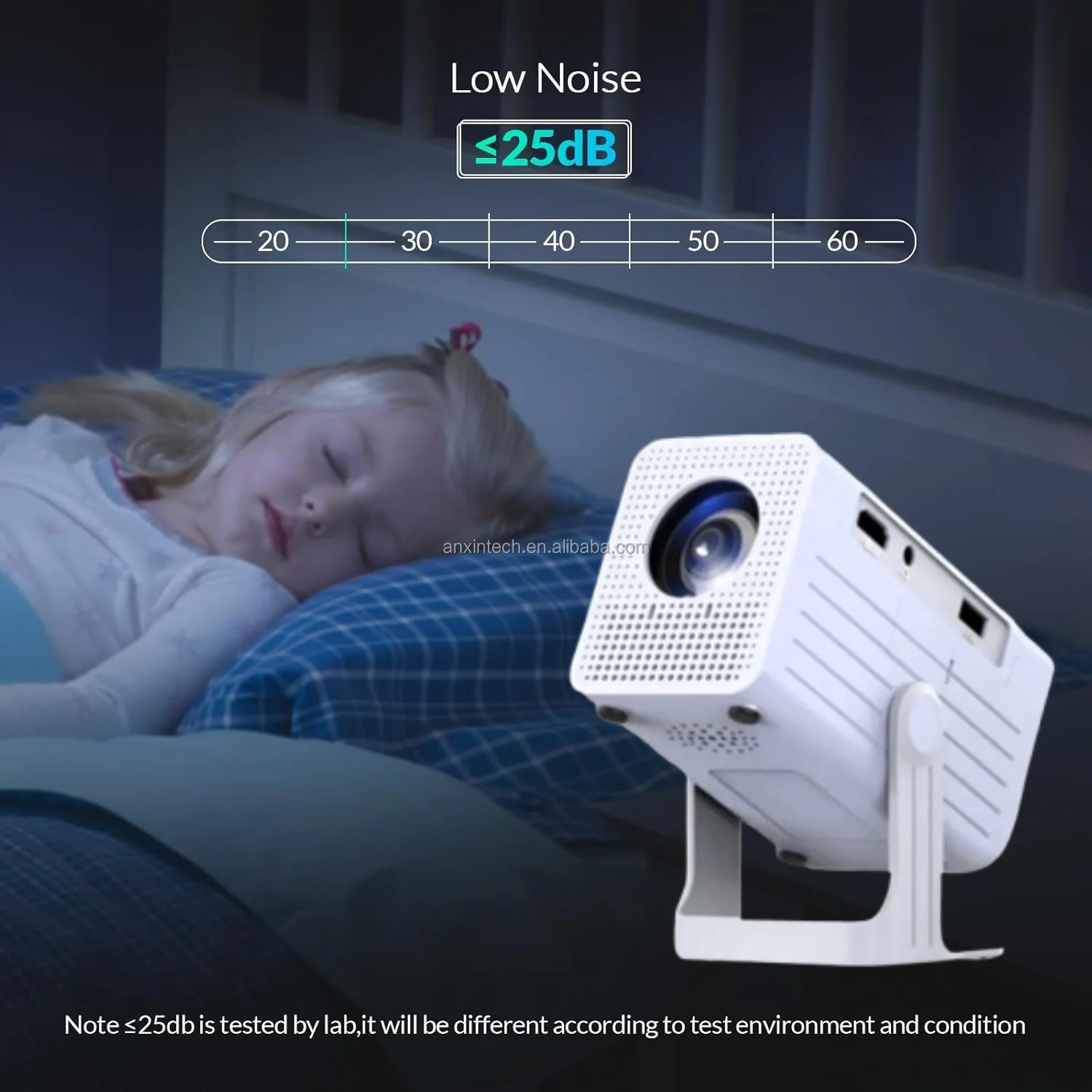 4K Mini Portable Home Theater Smart Projectors Video Android Projecteur ...