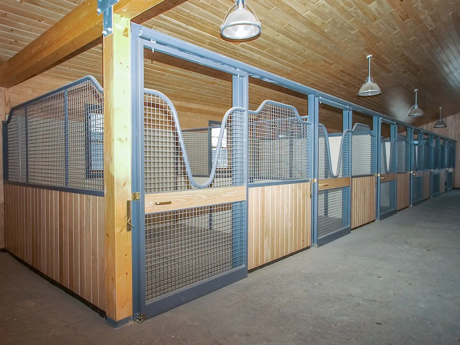 Outdoor Horse Stables And Horse Boxes With Roof - Buy Outdoor Horse ...