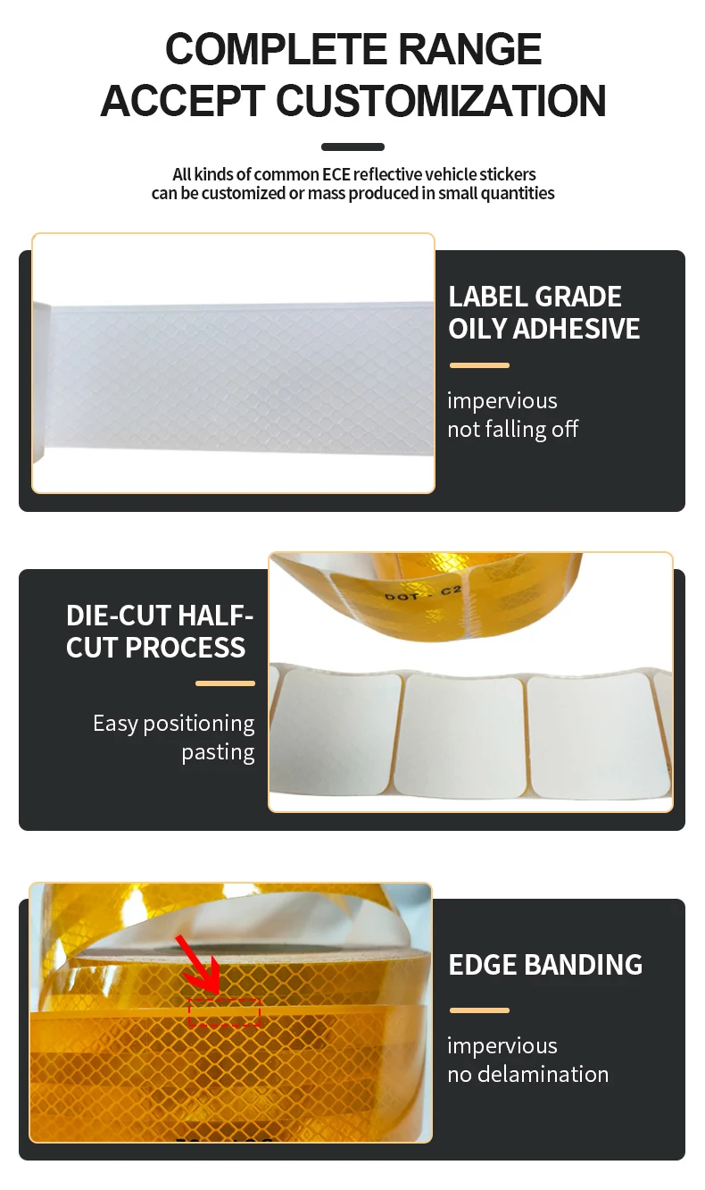 Radium Tape Truck Self Adhes Reflect Tapes Reflect Reflector Sticker ...