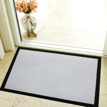 White Blank Entrance Welcome Outdoor Entry Doormats Foot Mats Floor ...