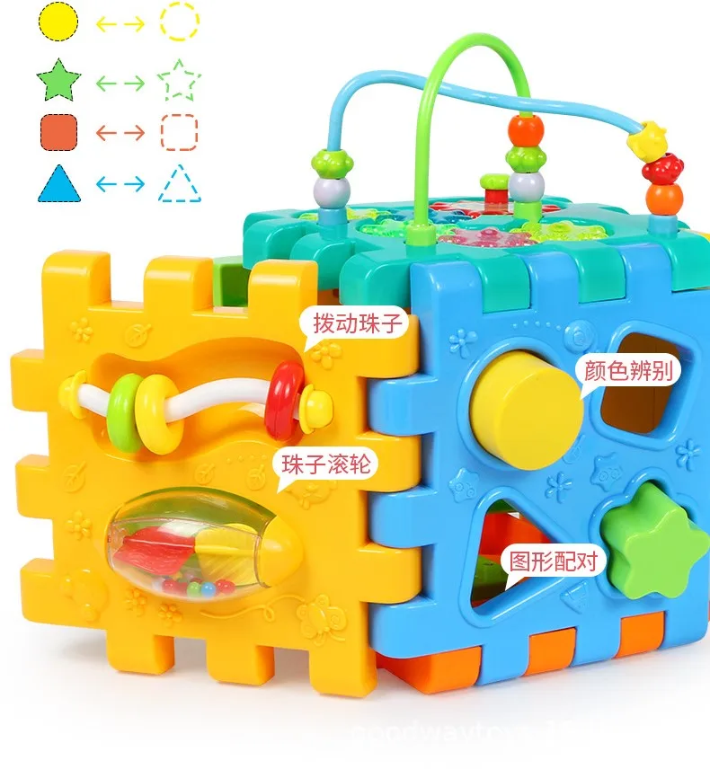 Whosale Educational Gift Preschool Diy Block Plastic Activity Baby ...