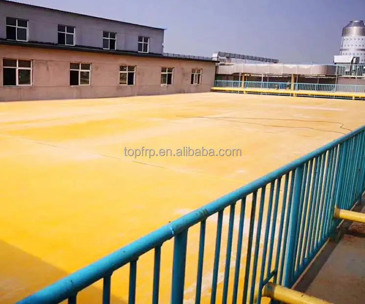 Pultrusion Fiberglass Reinforced Plastic Frp Composite Flooring Deck ...