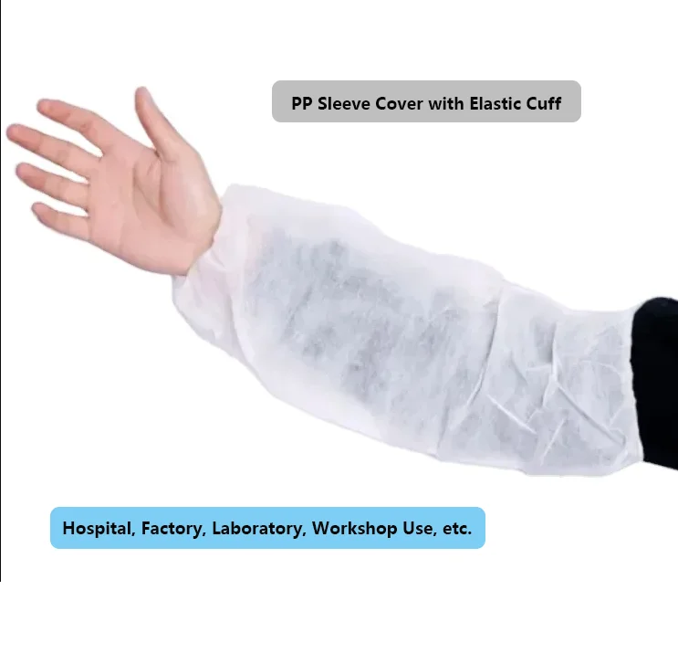 Disposable Oversleeve Disposable Pp Non-woven Sleeve Cover Pe ...