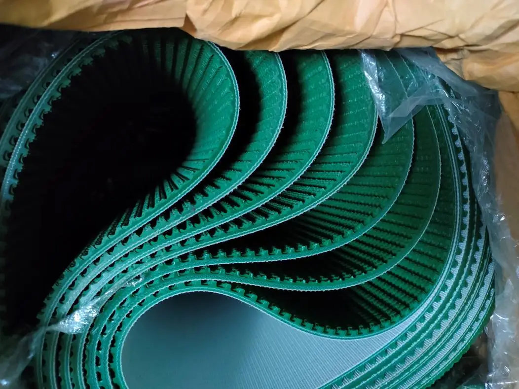 LLY Industrial Pvc White Corrugated Cardboard Long Belt Conveyor Rubber ...