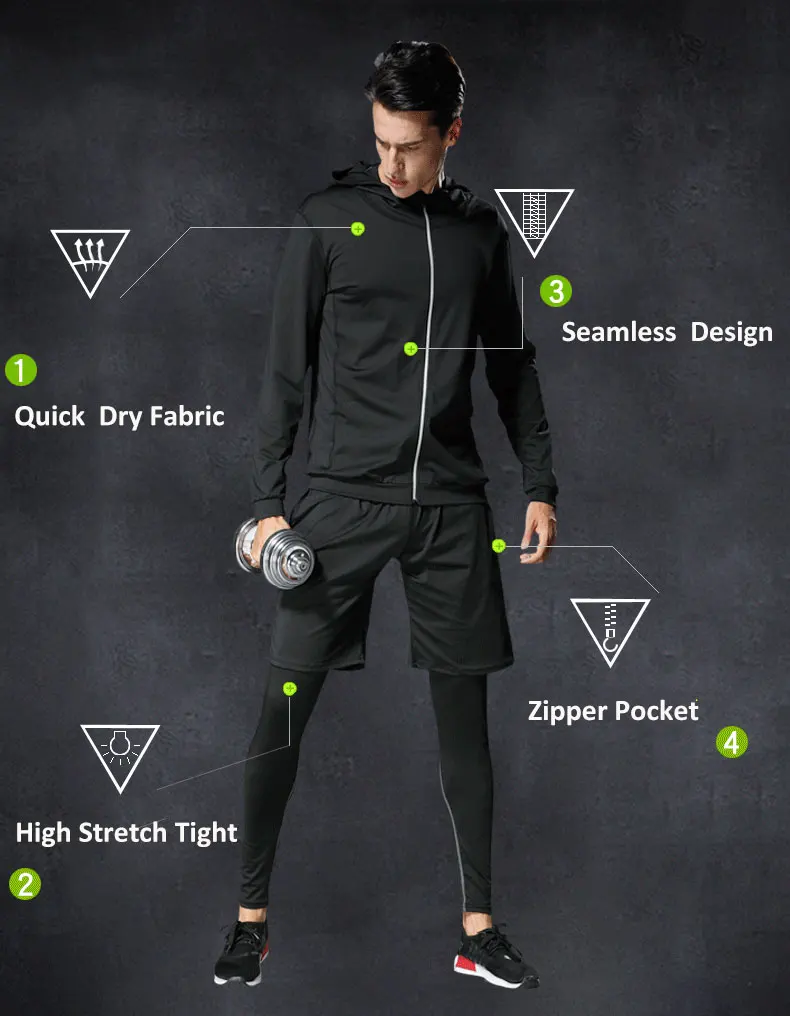Shop Our Gym Set Ropa Deportiva - Custom Sports Hooded Coat