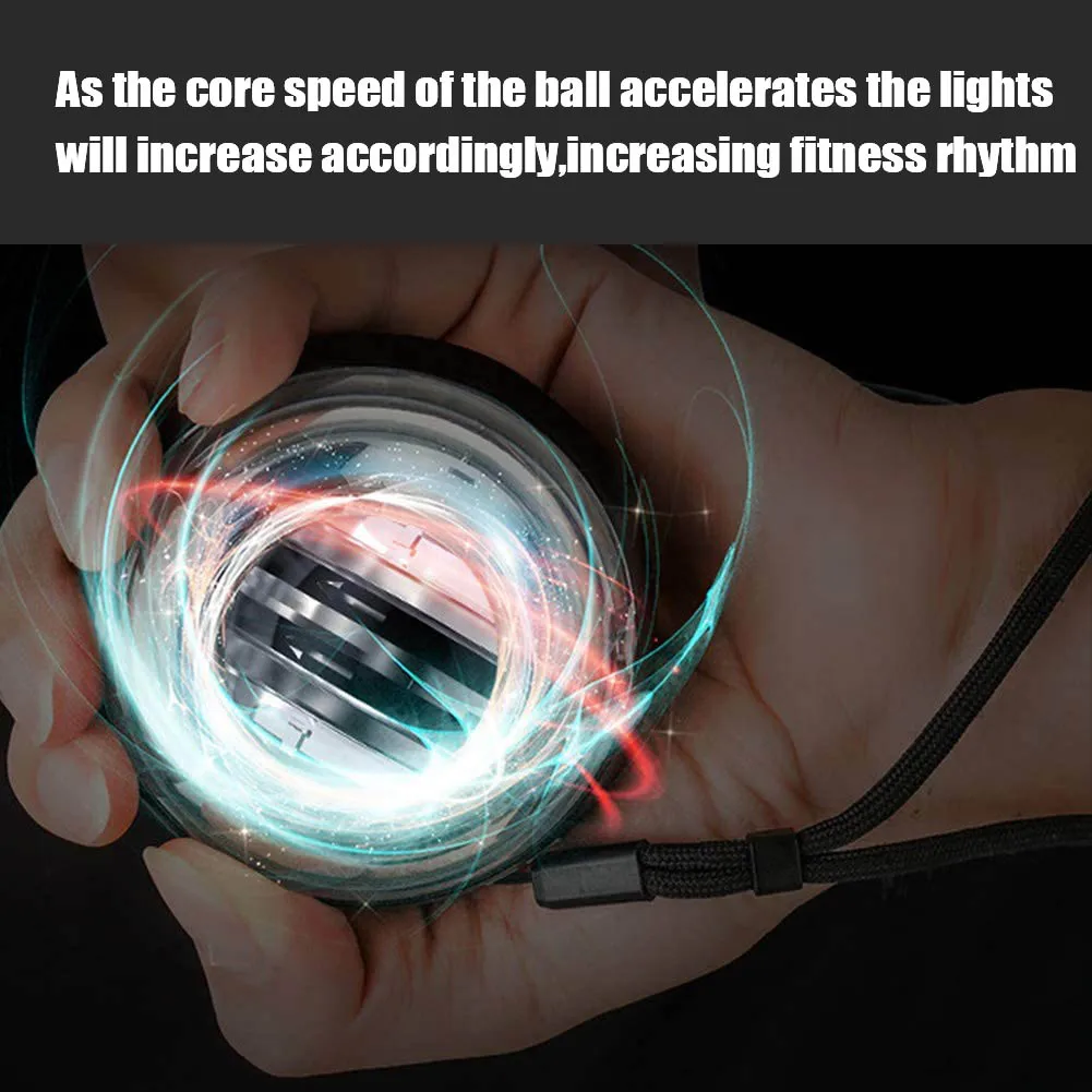 Auto-start Gyroscope Wrist Gyro Ball For Wrist Power Ball Handle ...