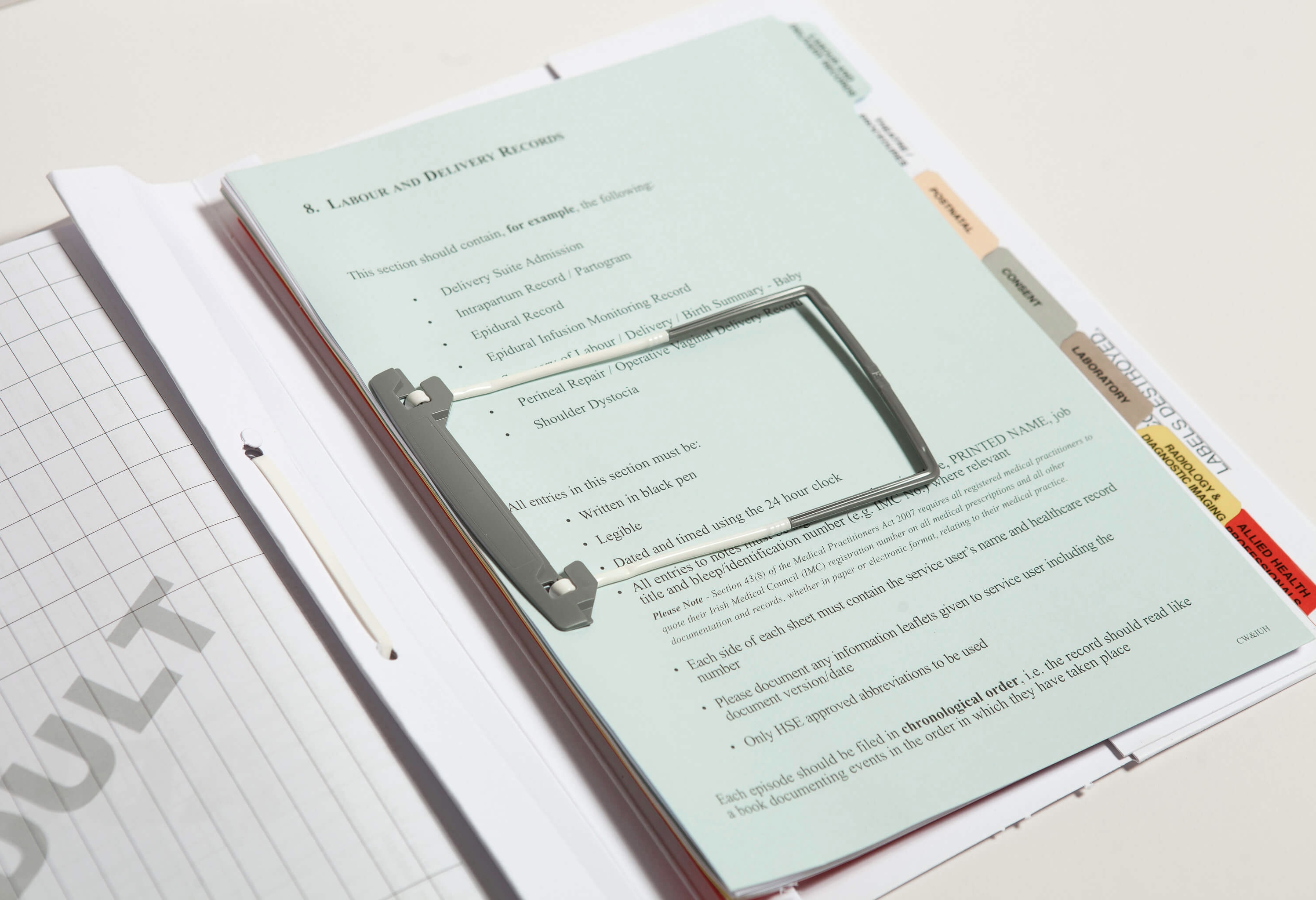 Wholesale PVC Report File Patient File Folders for Hospital