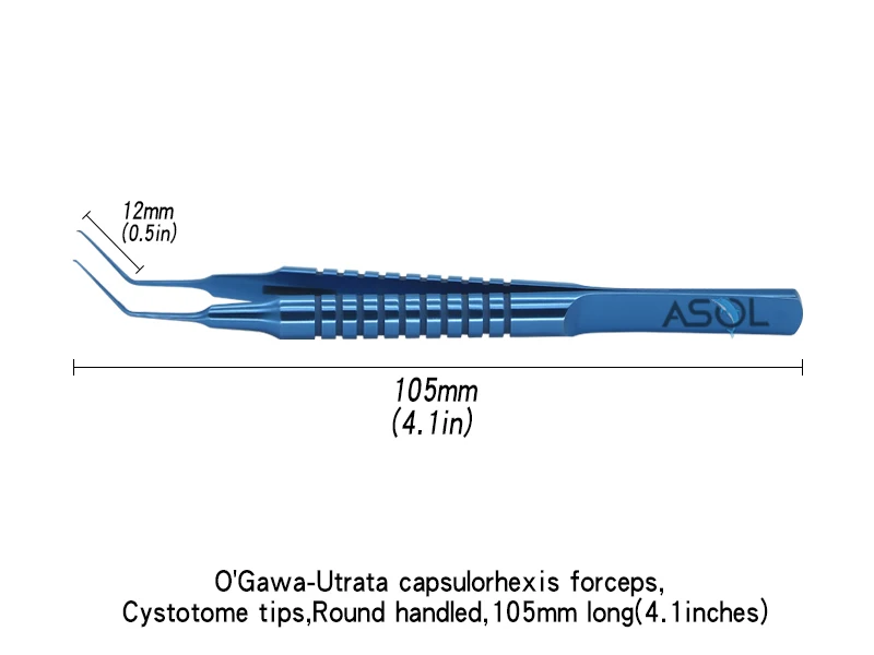 Ophthalmic Surgical Instruments Straight O'Gawa-Utrata Capsulorhexis ...