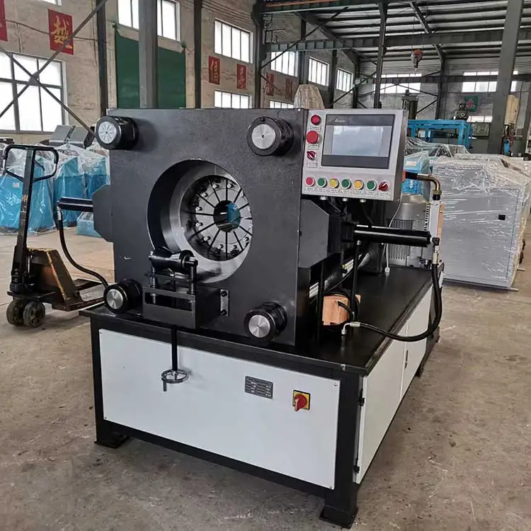 Large Diameter Composite Pipe Crimping Machine for Hose Pressing