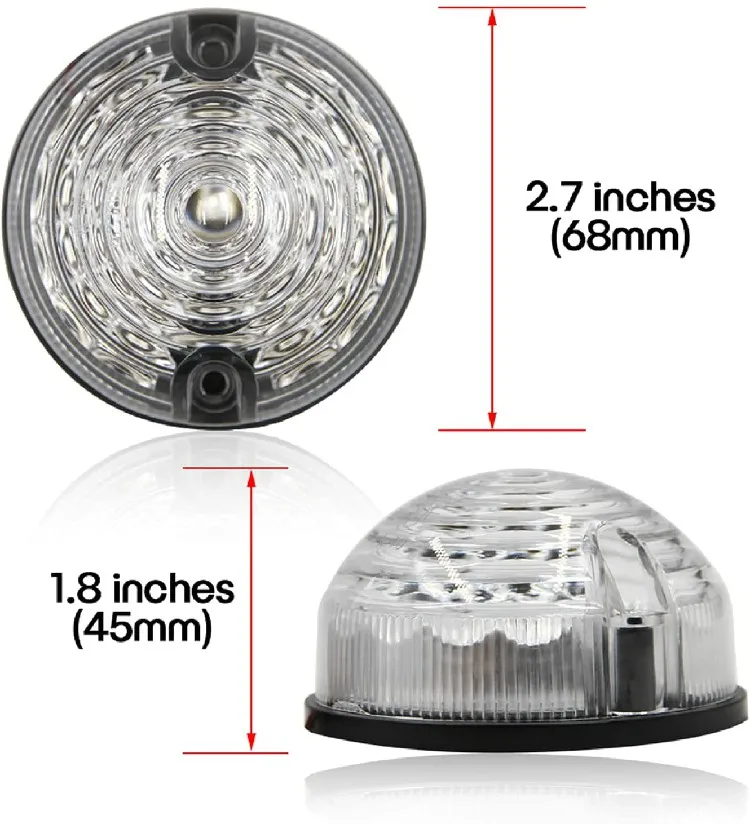 10pcs Smoked Len Lamp Replace Front Rear Indicator Tail Position Light For Land Rover Defender ...