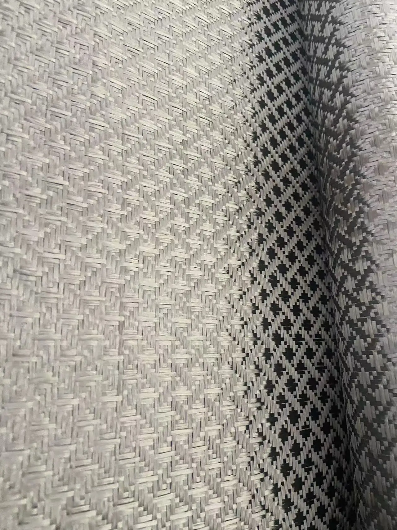3K Carbon Kevlar Aramid Hybrid Jacquard Fabric for Shoes & Bags