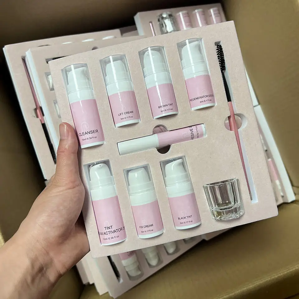 Professional Brow Lifting Set Lashlift Lotion Private Label Eyelash And ...