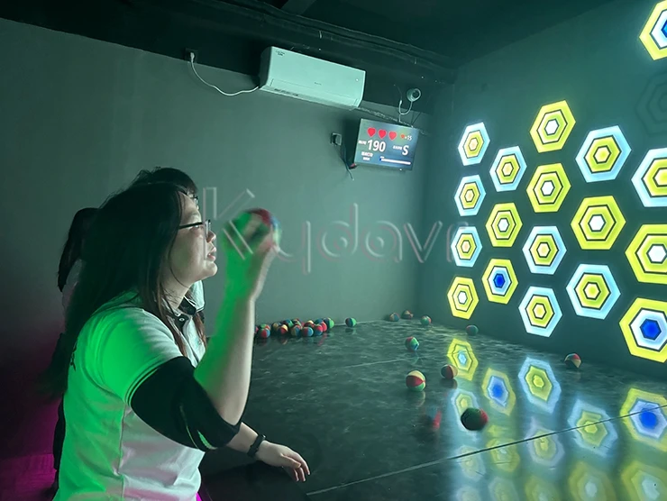Activate Escape Game Room Arena Throwing Ball Push Button Reaction Led ...